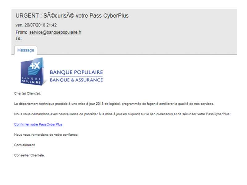 Service@banquepopulaire.fr | 13 signalements | 33 commentaires