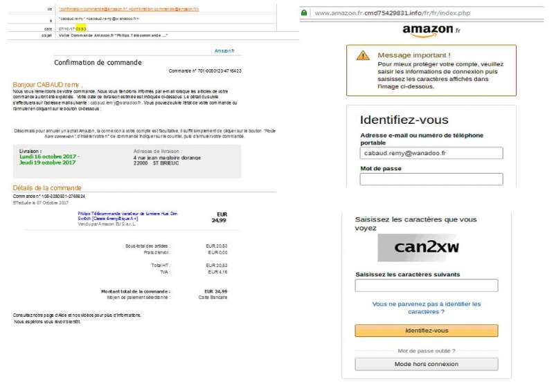Confirmation-commande@amazon.fr | 14 signalements | 53 commentaires