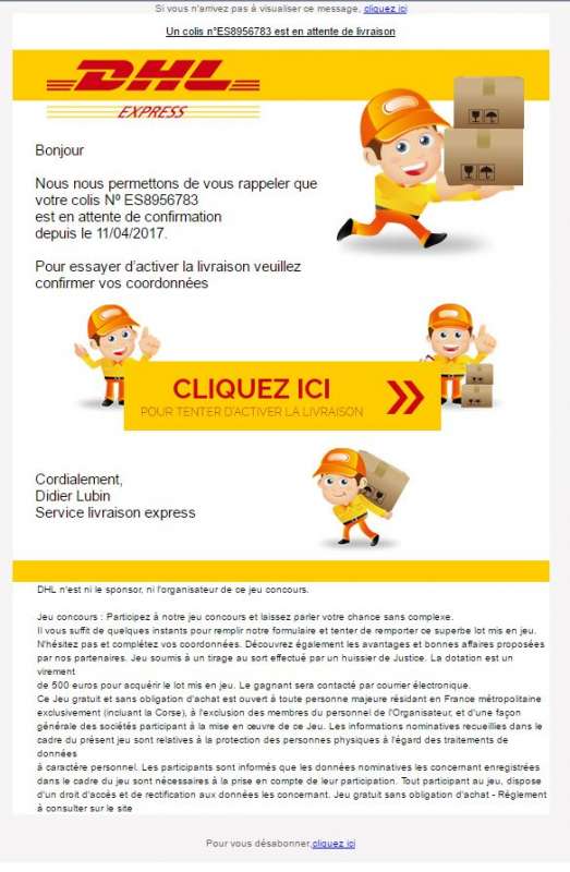 DHL - Livraison | 2 signalements | 14 commentaires