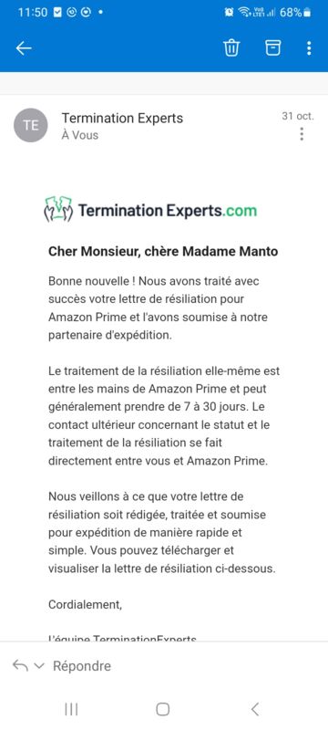 Terminationexperts.com | 36 signalements | 165 commentaires