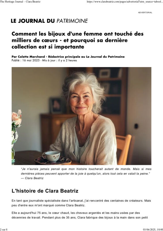 Clarabeatriz.com | 22 signalements | 66 commentaires