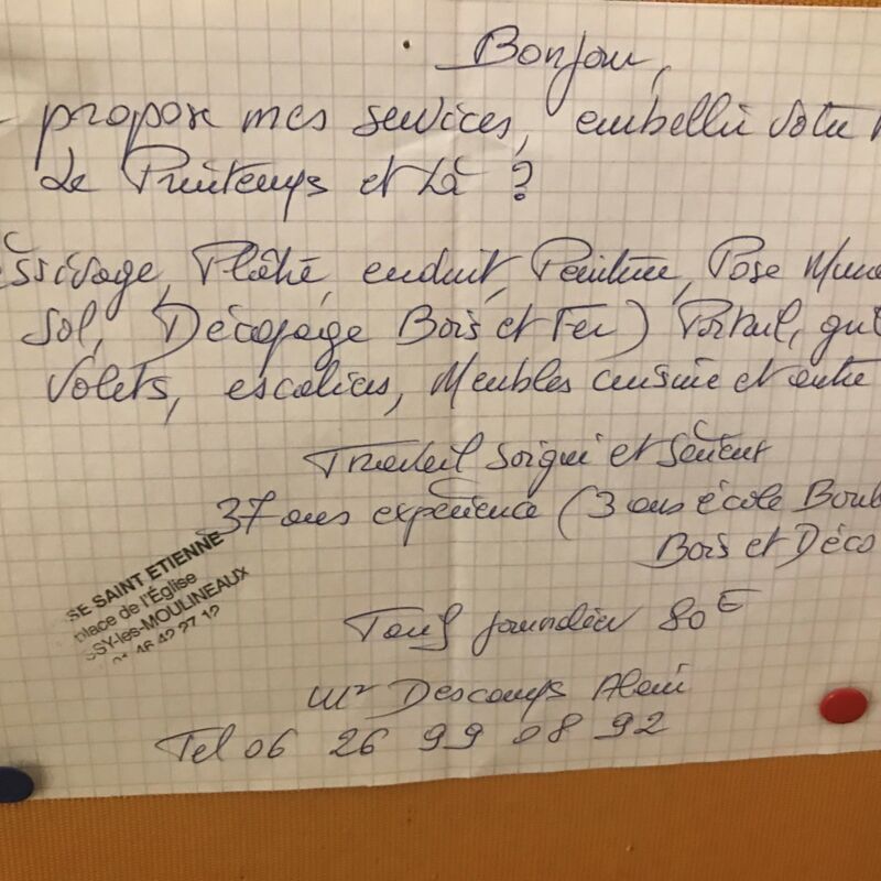 06 26 99 08 92 | Alain DESCAMPS | 1 signalement | 9 commentaires