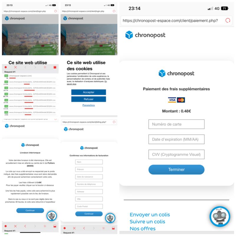 Chronopost-espace.com | 2 signalements | 7 commentaires