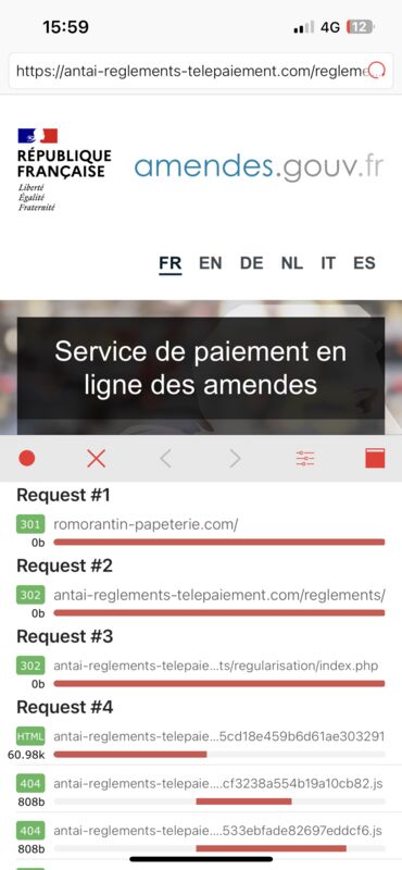 Amendes@gouv.fr | 18 signalements | 34 commentaires
