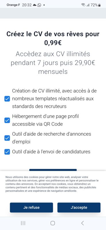 Prime-cv.com | 8 signalements | 15 commentaires