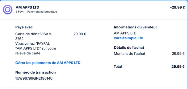 Am apps ltd | 8 signalements | 15 commentaires