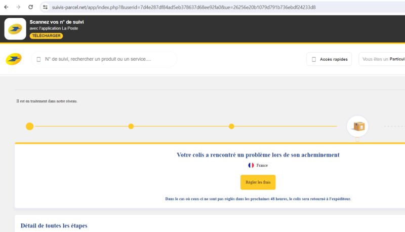 Suivis-parcel.net | 2 signalements | 16 commentaires