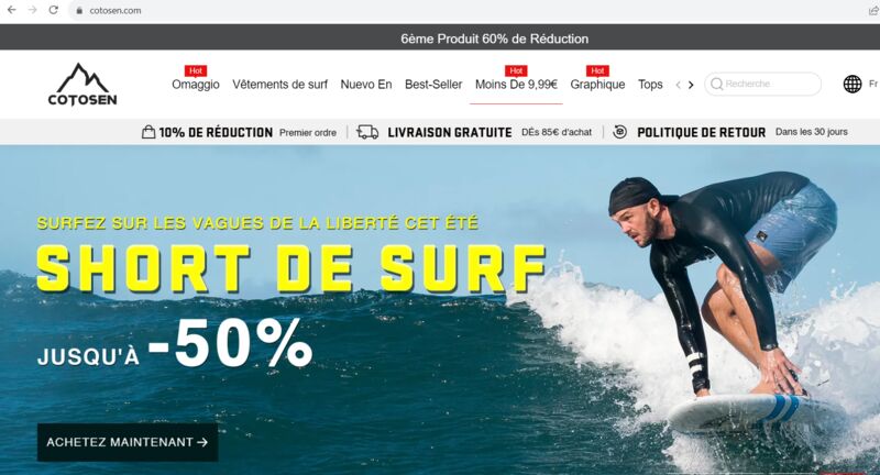 Cotosen.com | 36 signalements | 134 commentaires