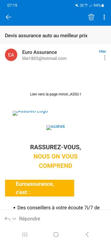 Euro Assurance | 2 signalements | 1 commentaire