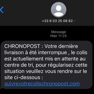 Chronopost livraison interrompue | 7 signalements | 9 commentaires