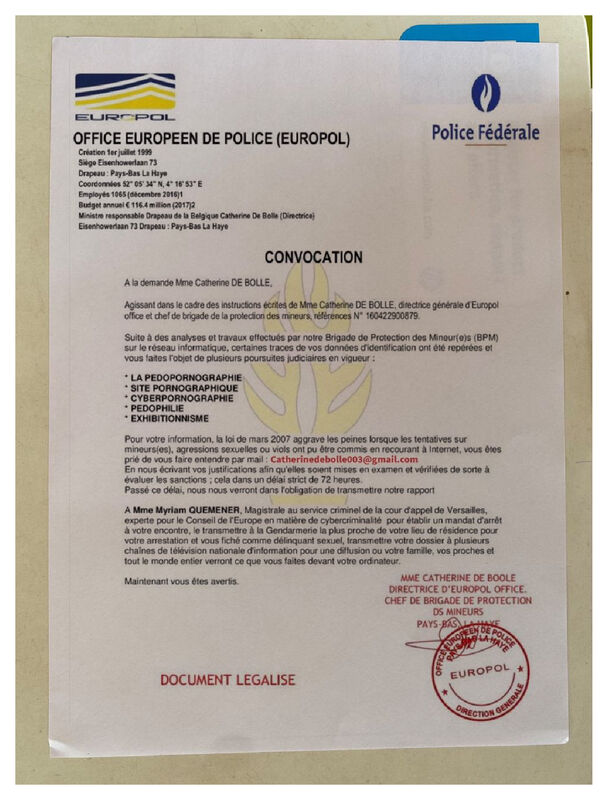 Convocation judiciaire | 7 signalements | 16 commentaires