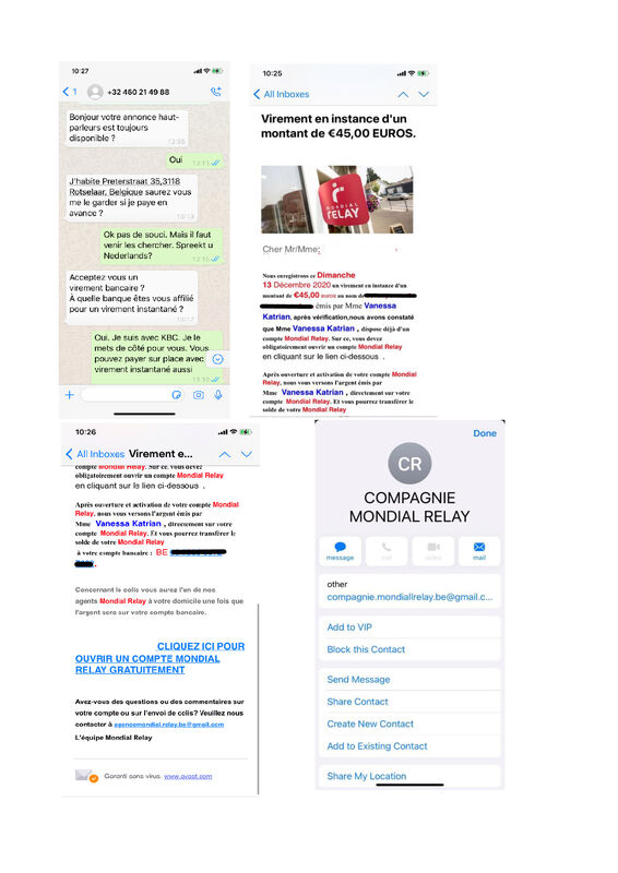 Compagnie Mondial Relay | 4 signalements | 17 commentaires