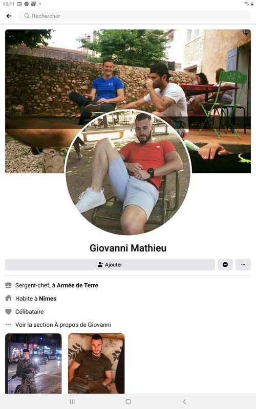 Facebook.com | Giovanni mathieu | 1 signalement | 6 commentaires