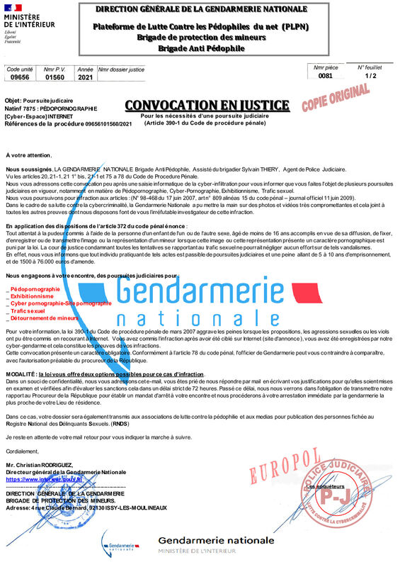 Dggn.gendarmerie.brigade@akeonet.com | 1 signalement | 3 commentaires