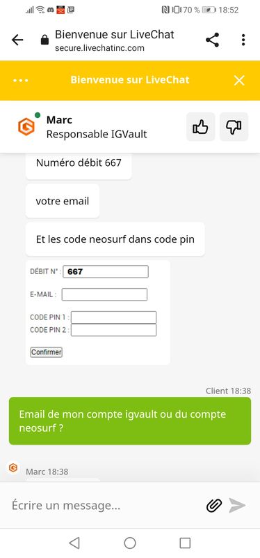 Igvault.com | Igvault | 1 signalement | 1 commentaire