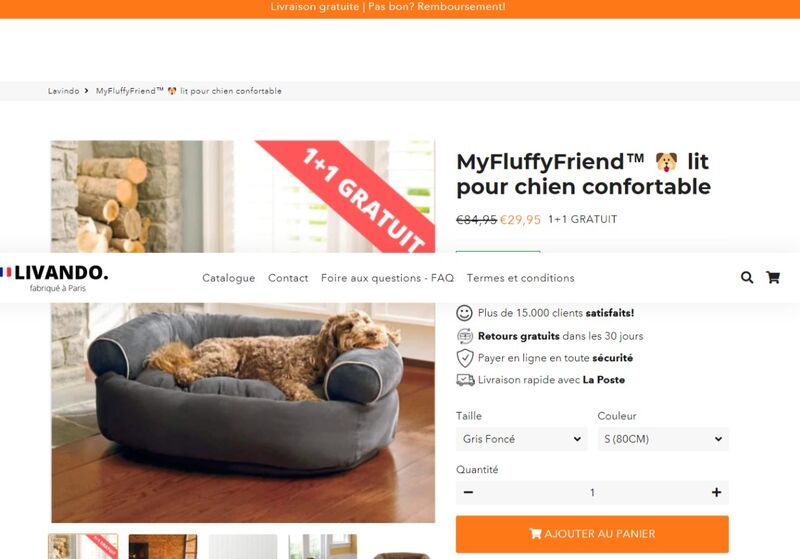 Livando.store | 14 signalements | 30 commentaires