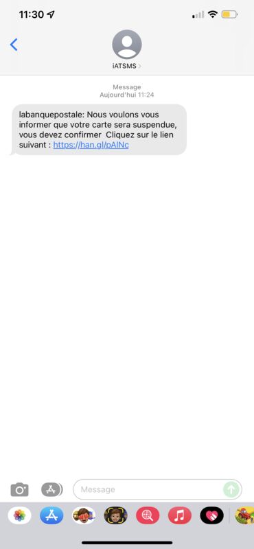 IATSMS | 1 signalement