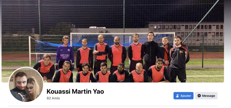 Facebook.com | Kouassi martin yao | 1 signalement | 1 commentaire