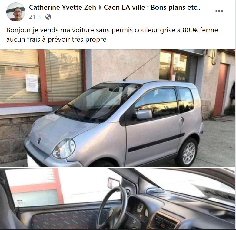 Facebook.com | Catherine Yvette Zeh | 1 signalement