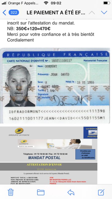 07 56 93 55 01 | Jean David Dormont | 1 signalement | 3 commentaires