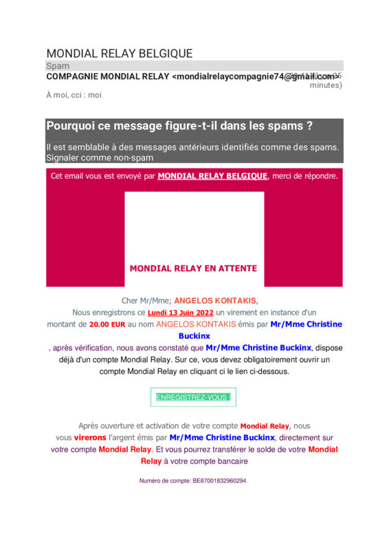 Mondialrelaycompagnie74@gmail.com | 4 signalements | 4 commentaires