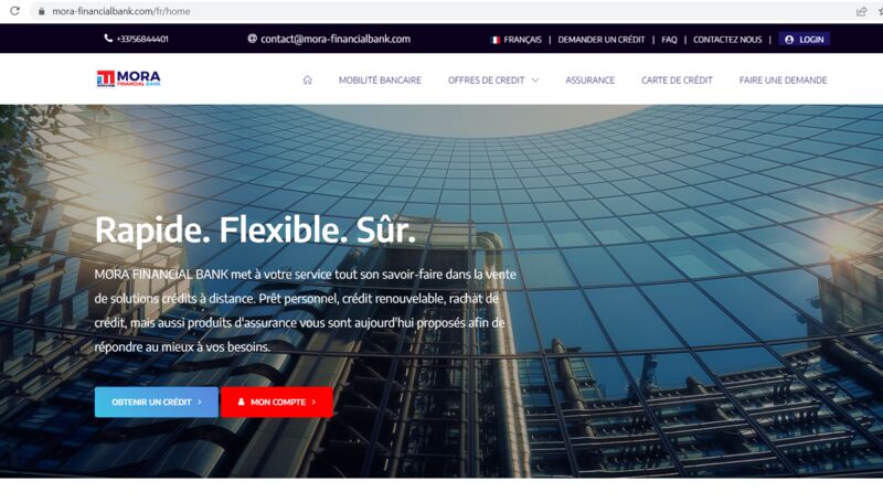 Mora-financialbank.com | Contact@mora-financialbank.com | 07 56 84 44 ...