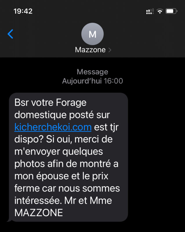 06 44 69 35 47 | 2 signalements | 2 commentaires