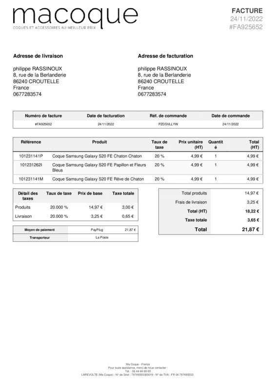 Nom de domaine non valide macoque | 1 signalement | 1 commentaire