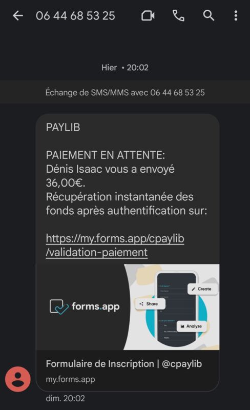 Facebook.com | Denis Isaac | 1 signalement