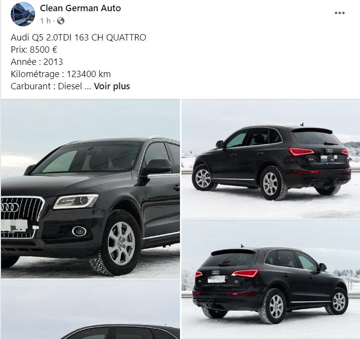 Facebook.com | Clean German Auto | 1 signalement