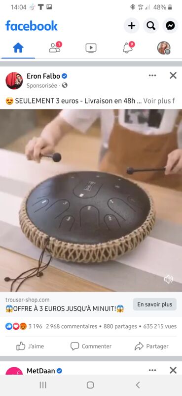 Facebook.com | Eron Falbo | 1 signalement