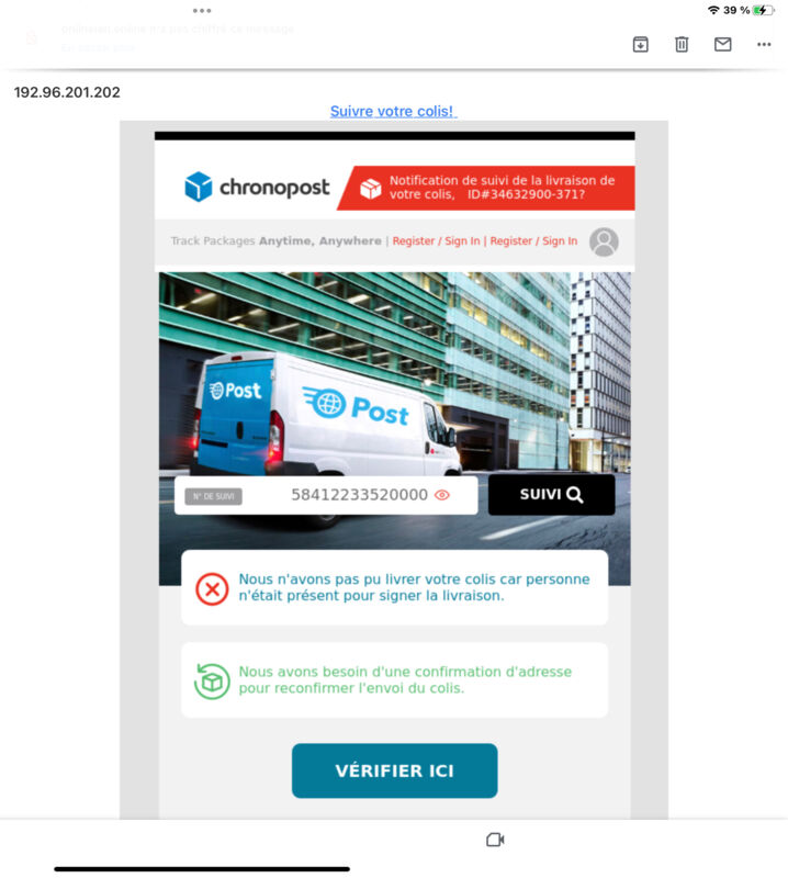CHRONOPOSTEXPRESS | 6 signalements | 5 commentaires
