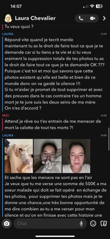 L_chevalier9532 ou Laura Chevalier | 1 signalement