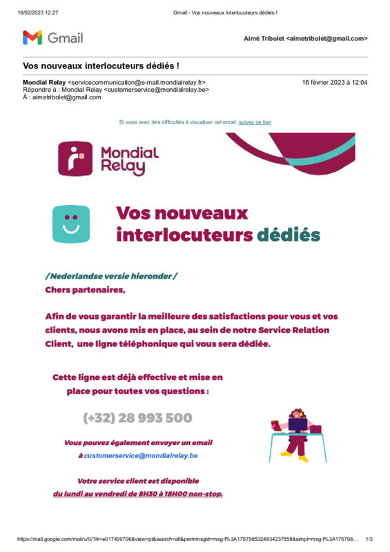 Servicecommunication@e-mail.mondialrelay.fr | 6 signalements | 6 ...
