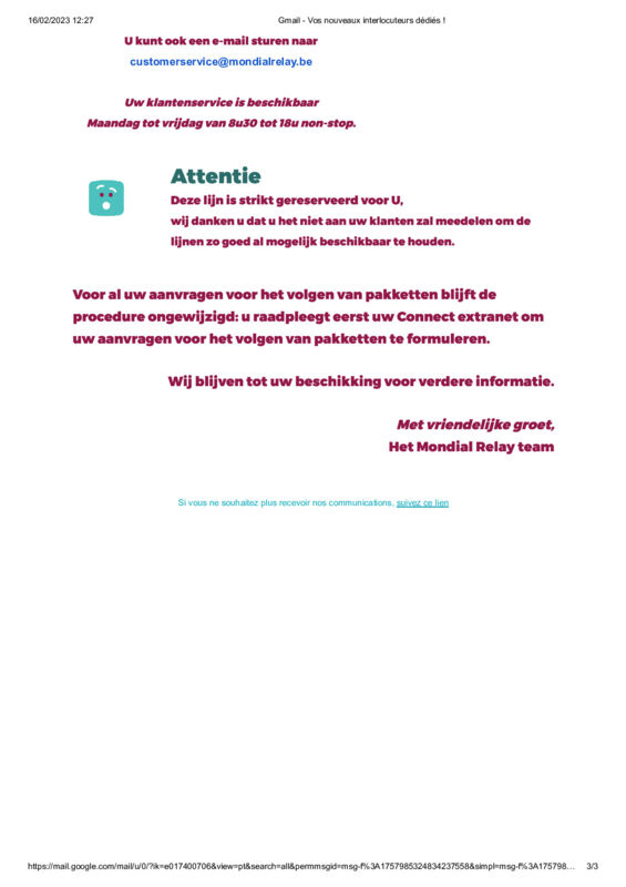 servicecommunication@e-mail.mondialrelay.fr | e-mail.mondialrelay.fr ...