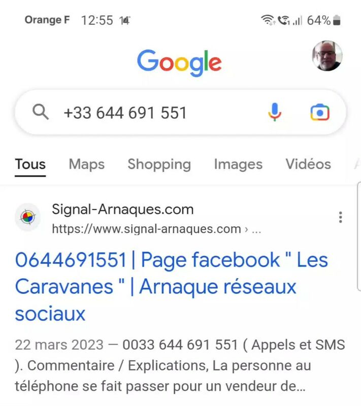 06 44 69 15 51 | 2 signalements | 3 commentaires