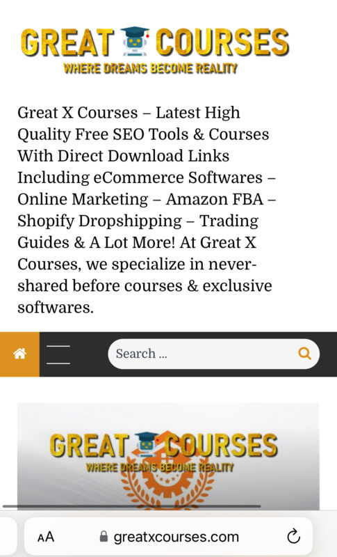 Greatxcourses.com | Support@greatxcourses.com | GREAT X COURSES SCAM ARNAQUE | 1 signalement