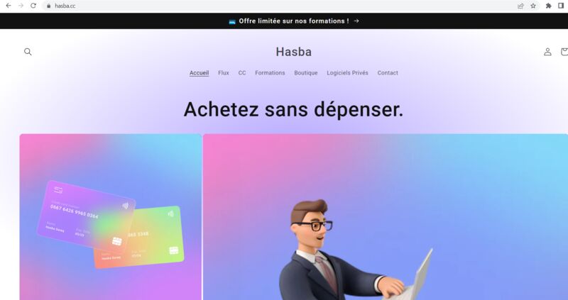 Hasba.cc | Hasba | 1 signalement | 2 commentaires