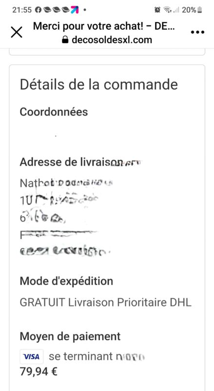 Decosoldesxl.com | 1 signalement | 2 commentaires