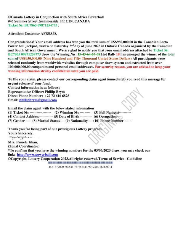 Powerball.com | 3 signalements | 7 commentaires