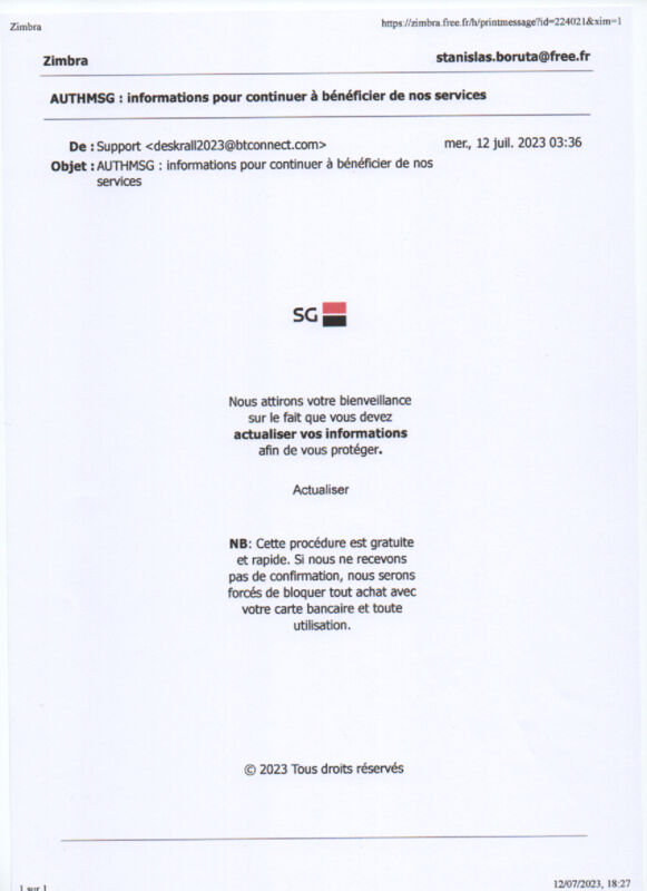 Deskrall2023@btconnect.com | AUTHMSG | 1 signalement