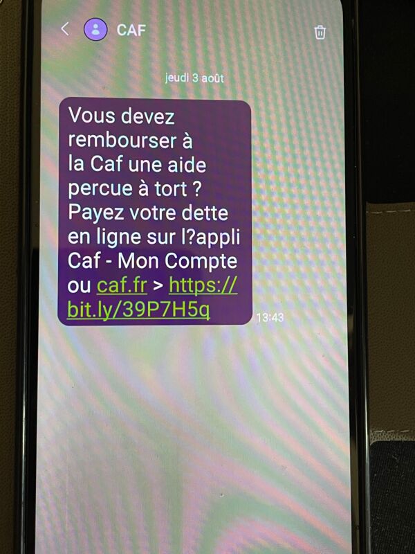 Bit.ly | Caf | 1 signalement