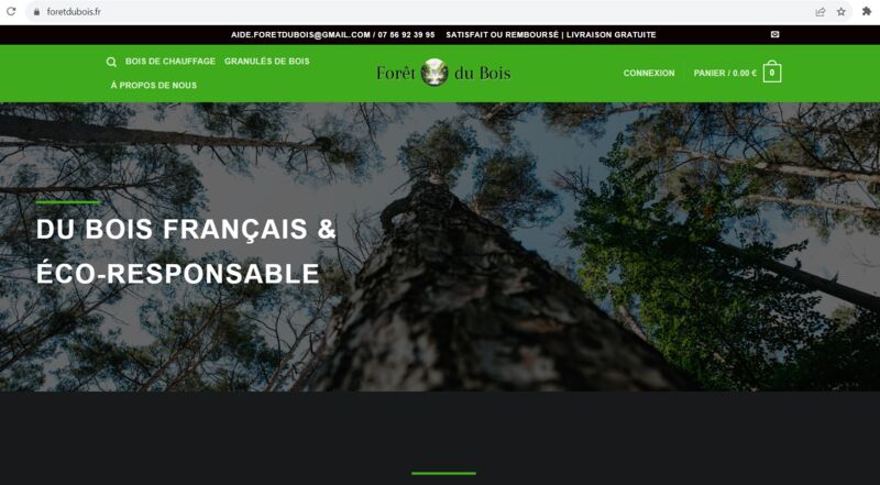 Foretdubois.fr | 10 signalements | 33 commentaires