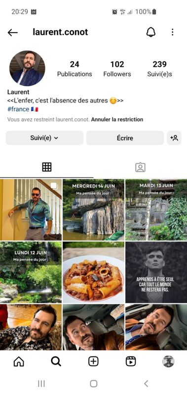 07 80 93 56 84 | Laurent Conot | 1 signalement