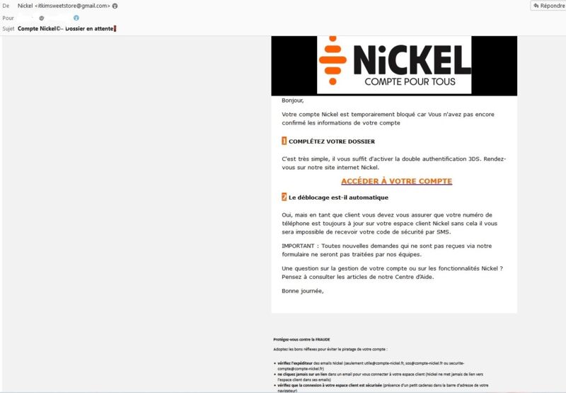 Gypass.fr | Itkimsweetstore@gmail.com | Nickel | 1 signalement