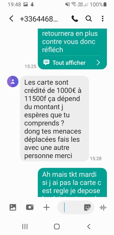 06 44 68 65 27 | DIDIER RICHET | 1 signalement | 3 commentaires