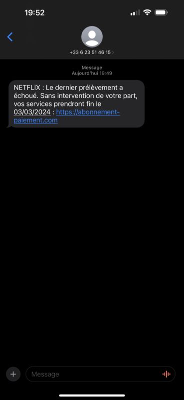 06 23 51 46 15 | Netflix | 1 signalement