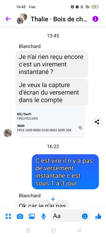 Blanchard | 1 signalement | 2 commentaires