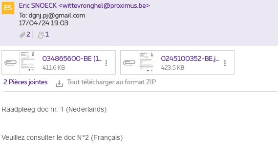 Webmail.ux.proximus.be | Wittevronghel@proximus.be | Europol | 1 ...