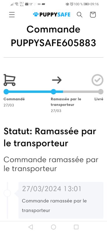 Puppy.fr | Support@puppysafe.fr | 07 56 85 53 64 | Puppysafe | 1 signalement